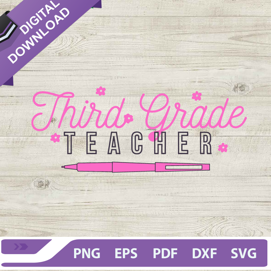 Barbie Third Grade Teacher SVG, Barbie Back To School SVG, P | Inspire ...