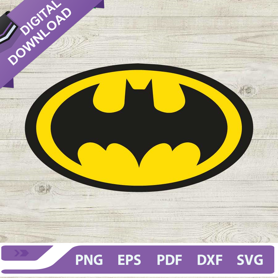 Batman Logo SVG, Batman SVG, Super Hero SVG | Inspire Uplift