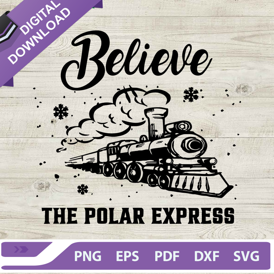 polar express svg - Inspire Uplift