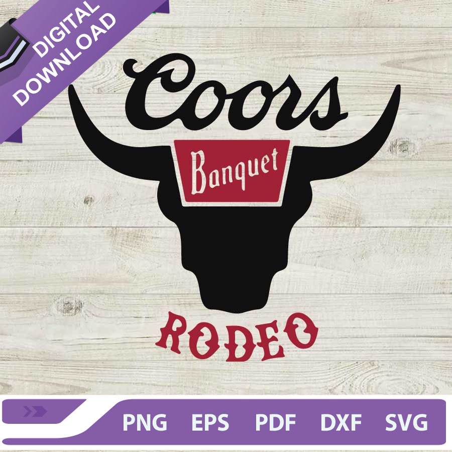 Coors Banquet Rodeo SVG, Coors Rodeo Logo SVG, Coors Rodeo C - Inspire ...