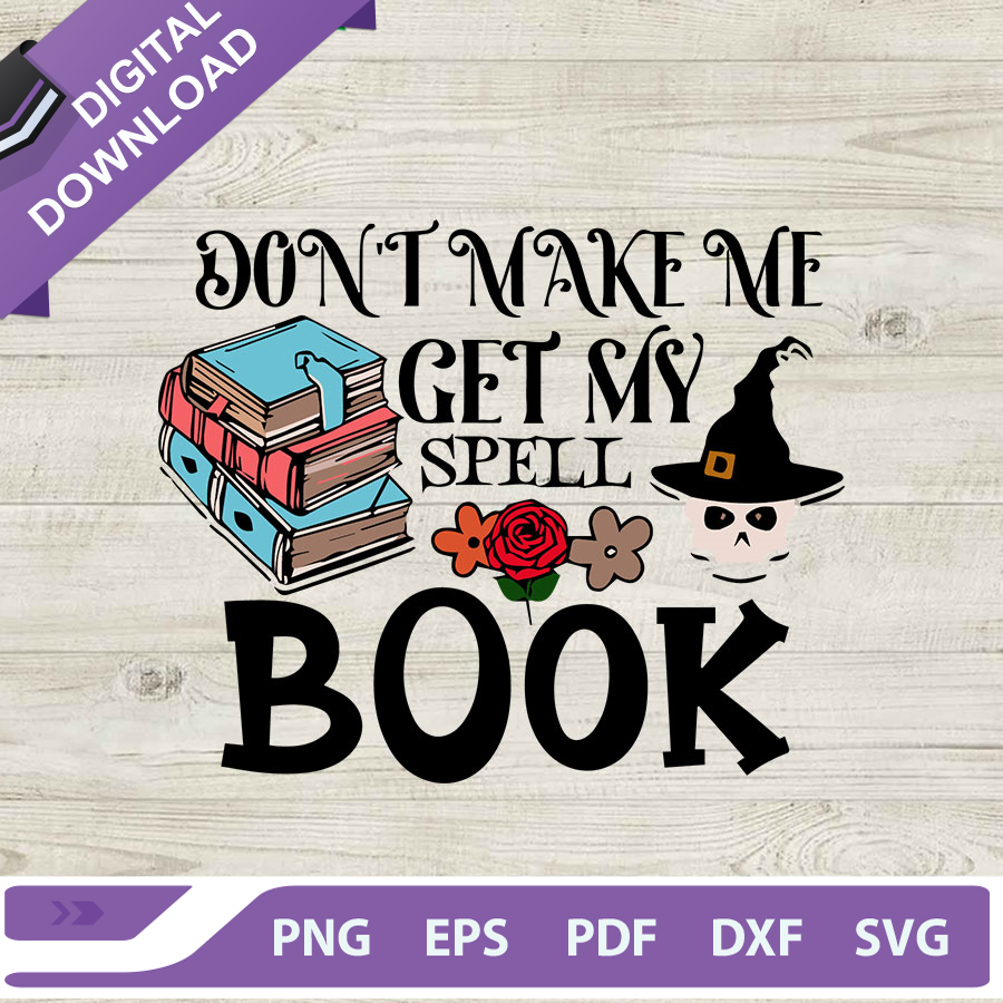 spell book svg - Inspire Uplift
