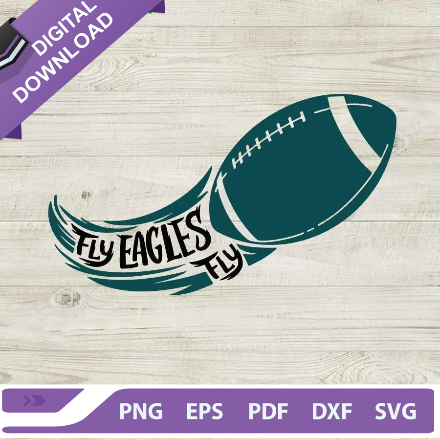 Fly Eagles fly SVG, Philadelphia Eagles SVG, Super Bowl SVG | Inspire ...