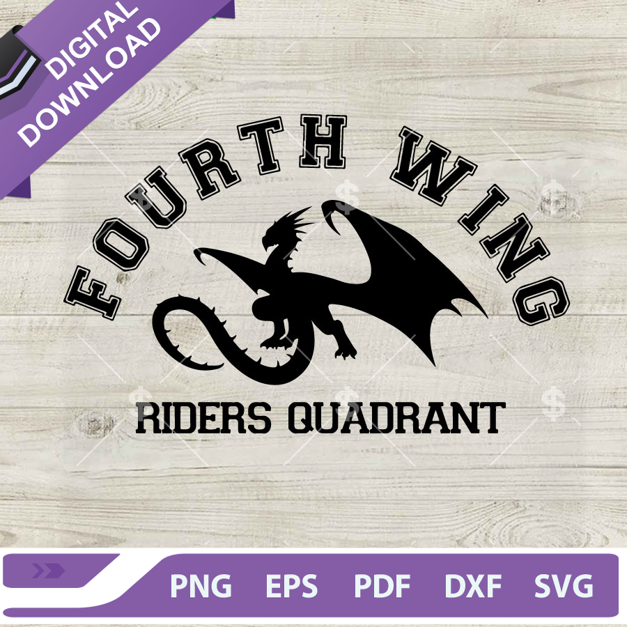fourth wing svg png - Inspire Uplift
