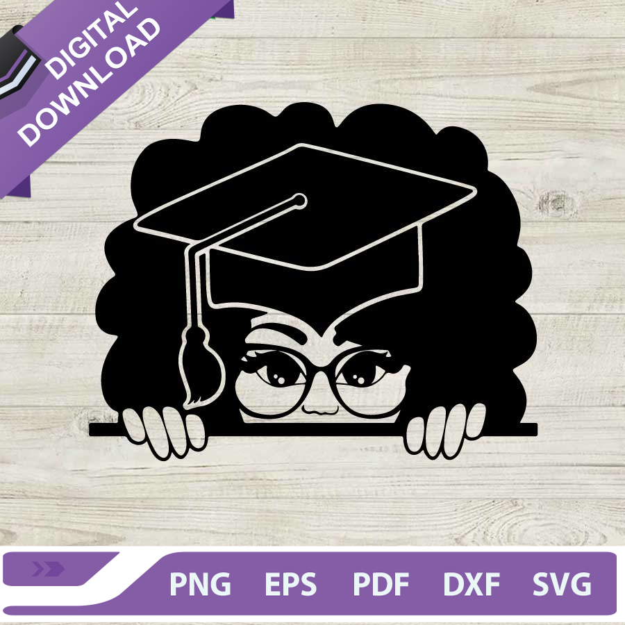 Graduation girl SVG, Graduation cap SVG, School SVG | Inspire Uplift