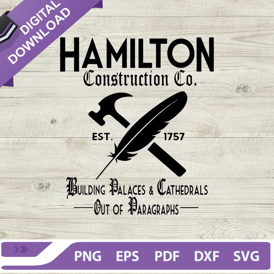 Hamilton Construction Co SVG, Hamilton Logo SVG, Hamilton Mu - Inspire ...