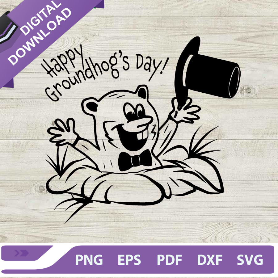 groundhog day svg - Inspire Uplift