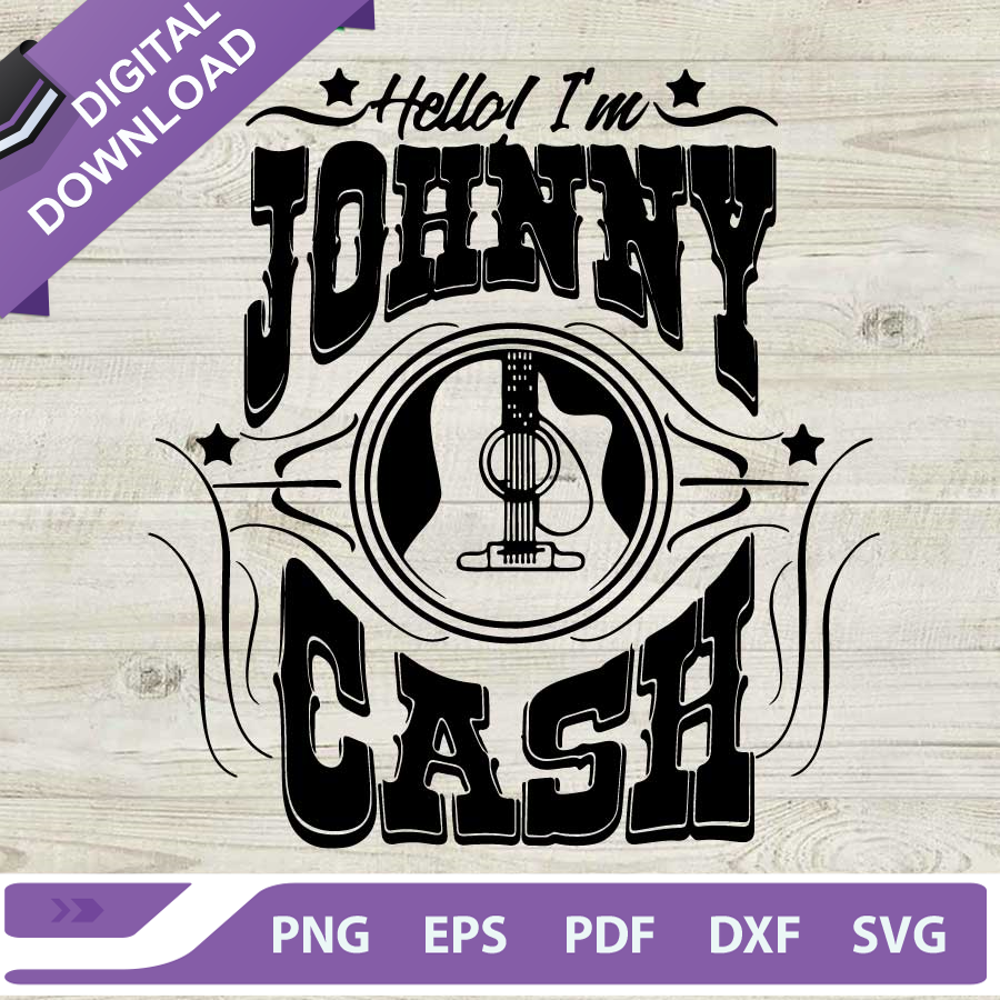johnny cash svg - Inspire Uplift
