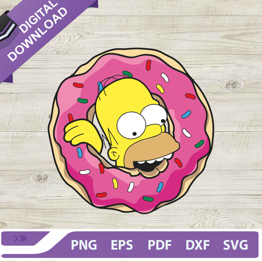 homer simpson svg - Inspire Uplift