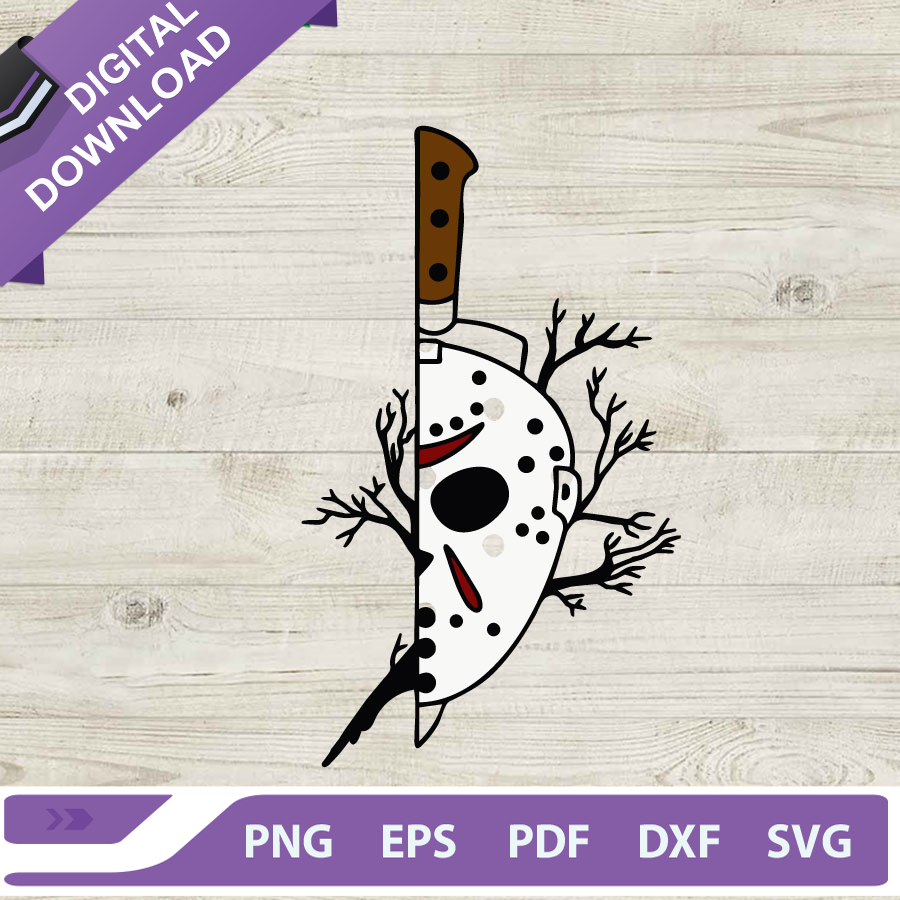 Horror Jason Voorhees Knife SVG, Friday 13th SVG, Horror Kni | Inspire ...