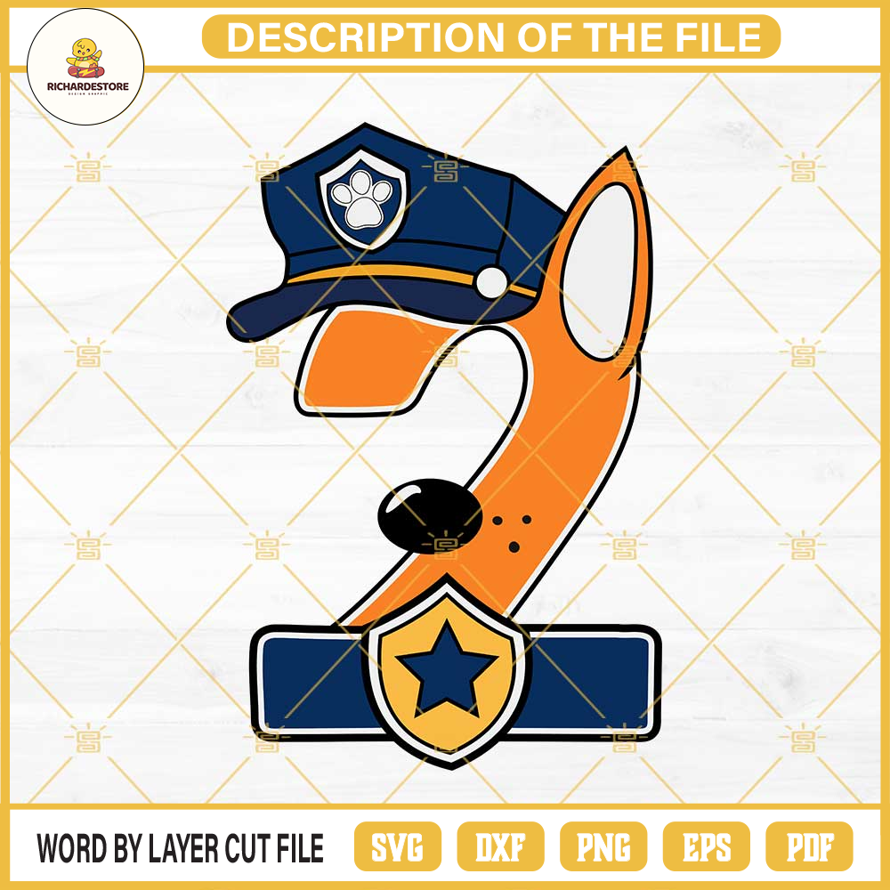 Paw Patrol Birthday Boy Svg | Inspire Uplift