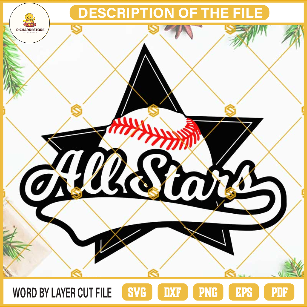 All Stars Svg, Softball Svg, Baseball Svg, Softball team Svg | Inspire ...