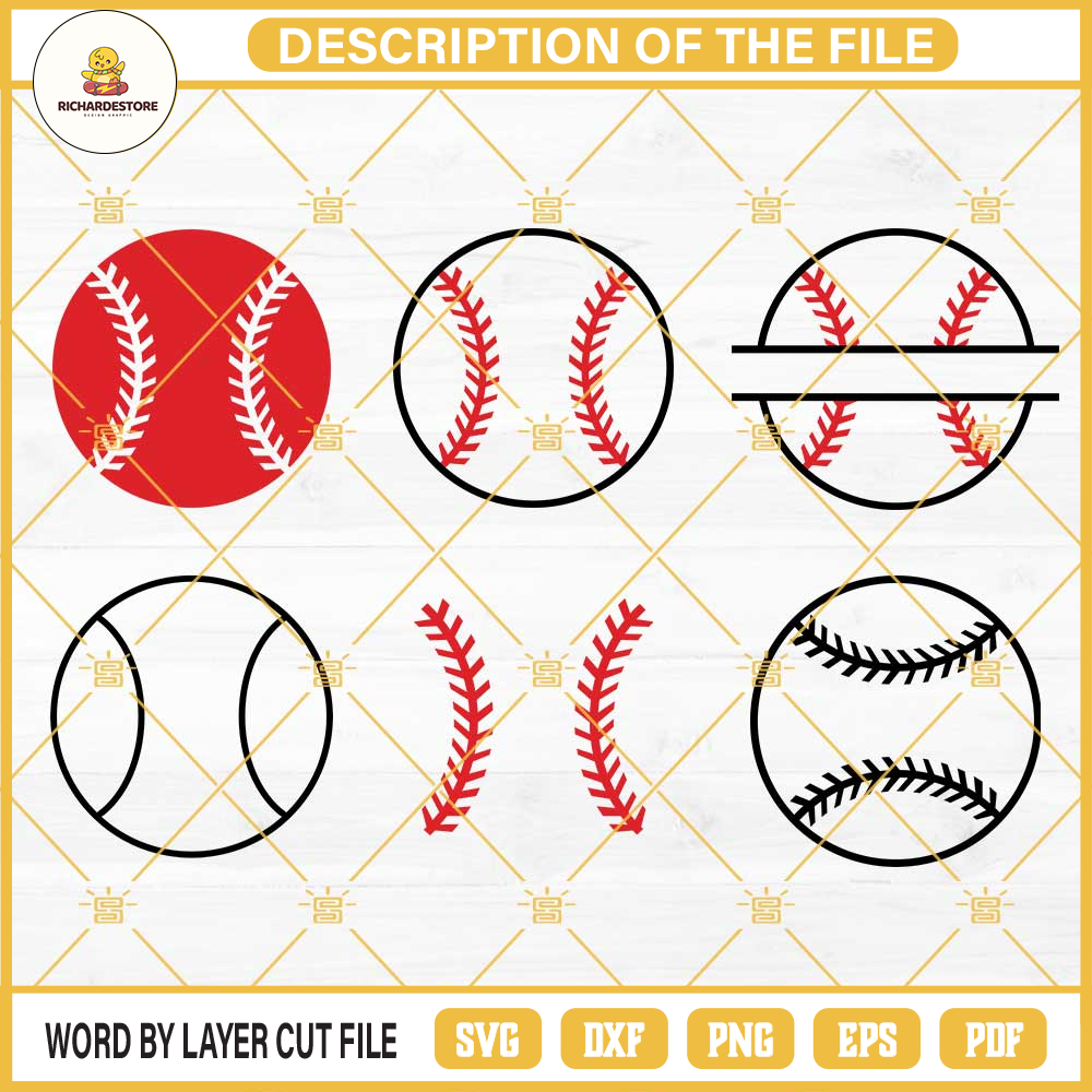Baseball Vector SVG Bundle, Baseball SVG Cut Files, Baseball | Inspire ...