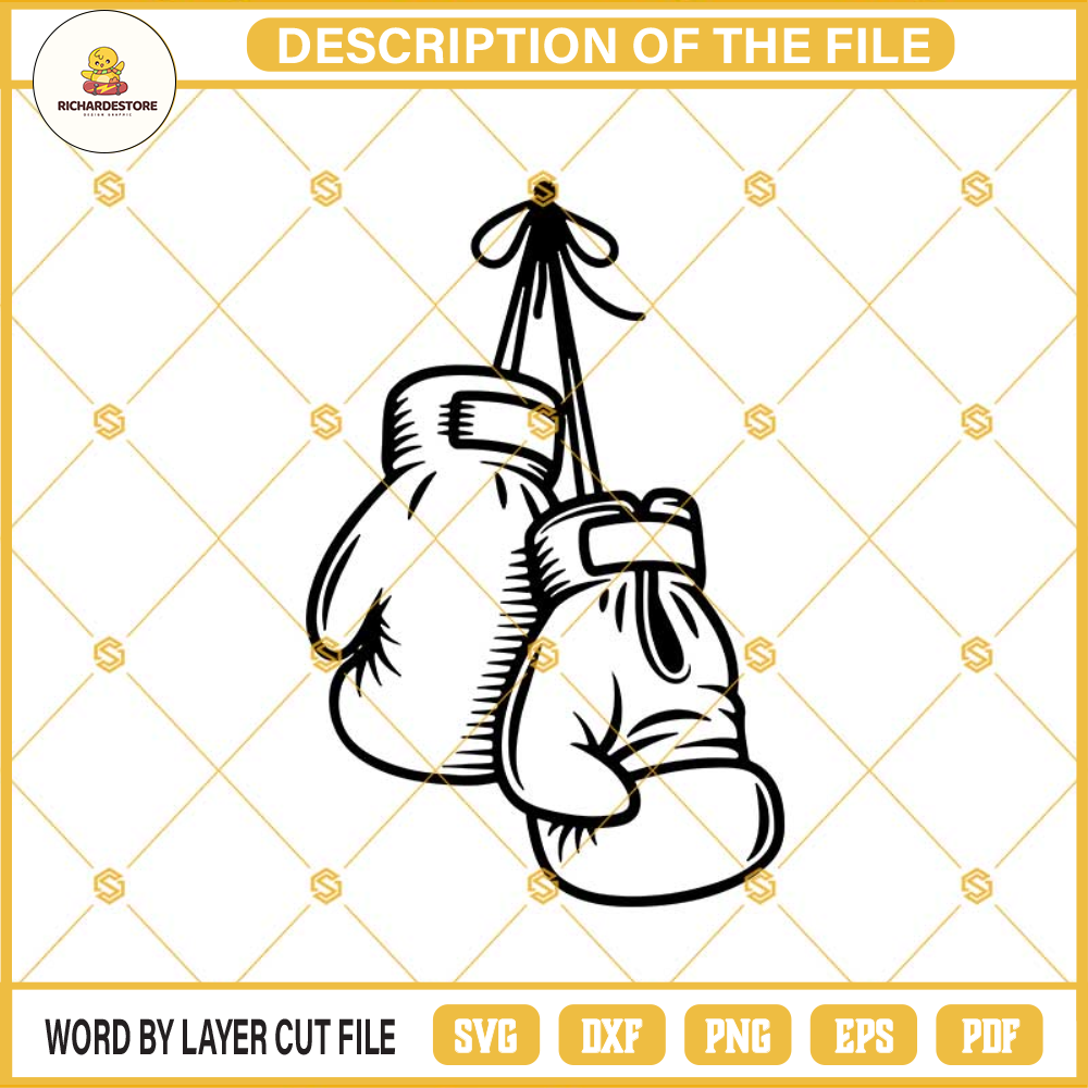 Boxing Gloves Svg, Sporting Svg, Sports Svg, Boxing Svg Dxf | Inspire ...