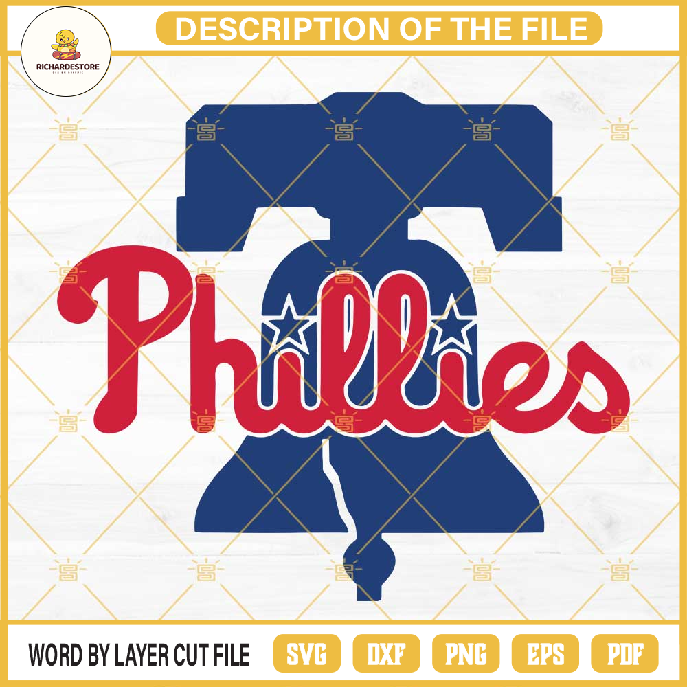 Phillies SVG, Phillies Liberty Bell Files | Inspire Uplift