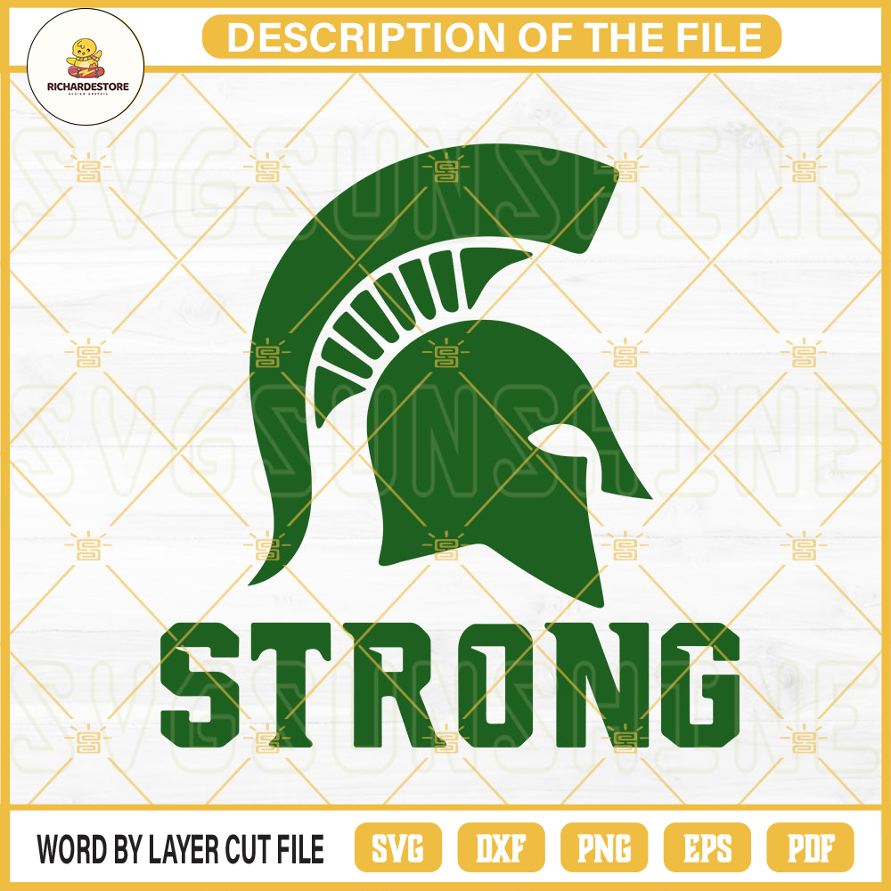 Spartan Strong SVG, We Are All Spartans SVG, Praying For MSU | Inspire ...