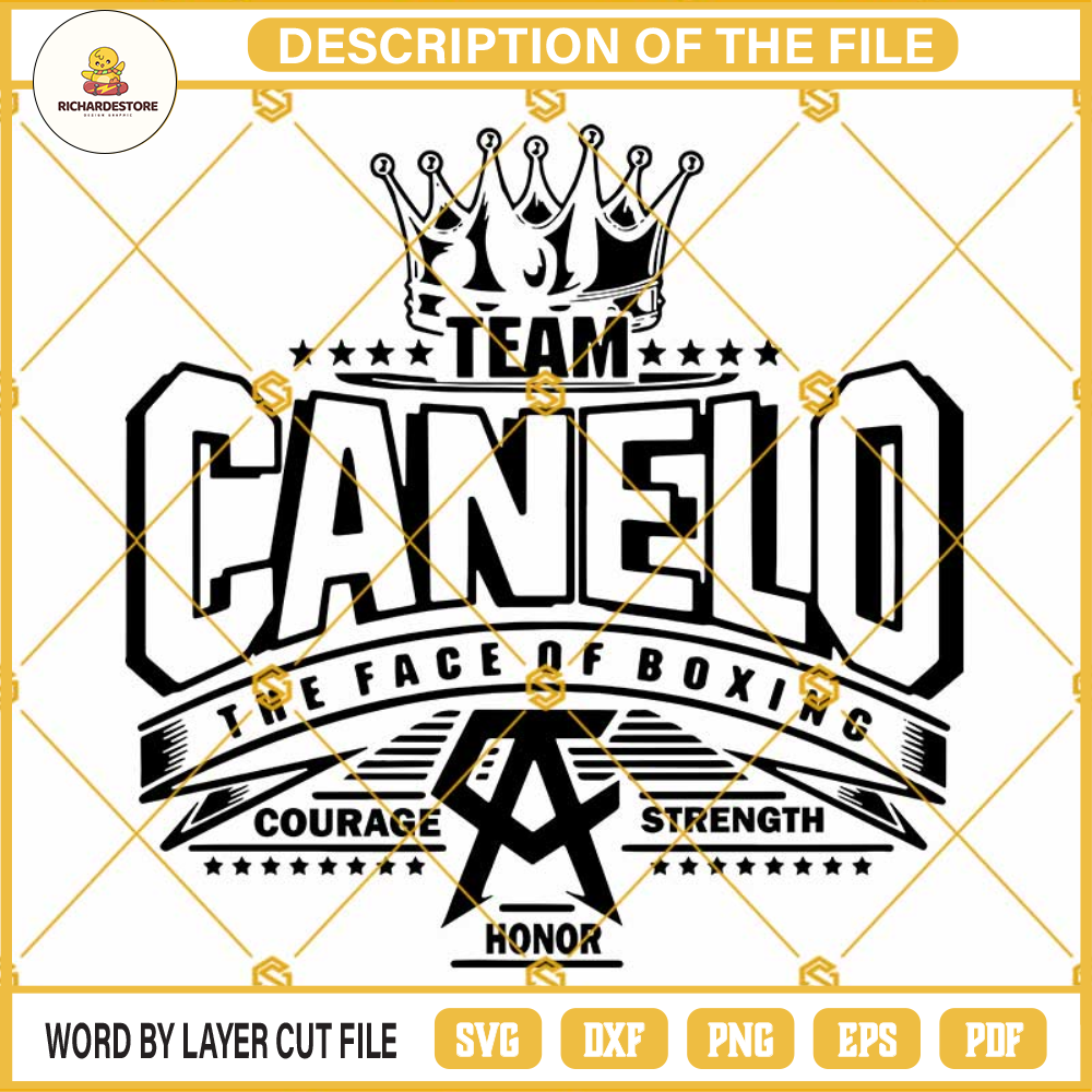Team Canelo SVG, Canelo Logo SVG, Canelo Alvarez SVG, Canelo | Inspire ...