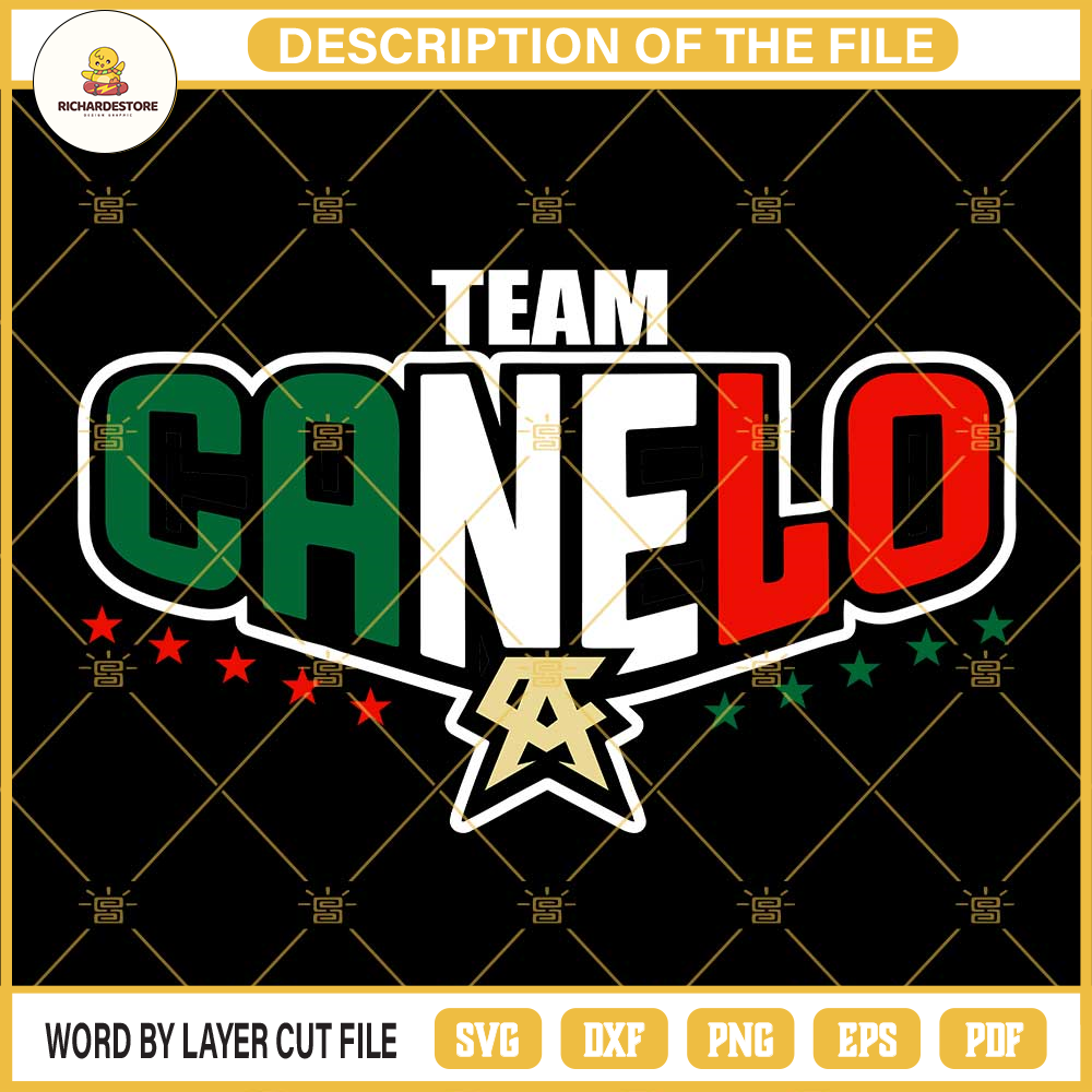Team Canelo SVG, Canelo SVG, Canelo Alvarez SVG | Inspire Uplift