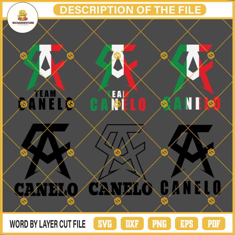 Team Canelo SVG, Team Canelo PNG, Canelo Alvarez SVG, Canelo | Inspire ...