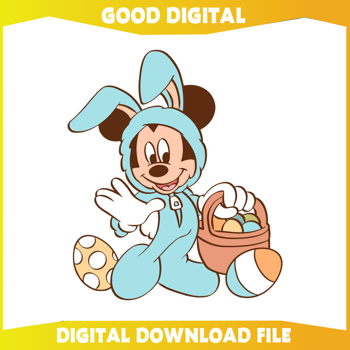 Disney Easter Eggs Mickey Mouse SVG223 | Inspire Uplift