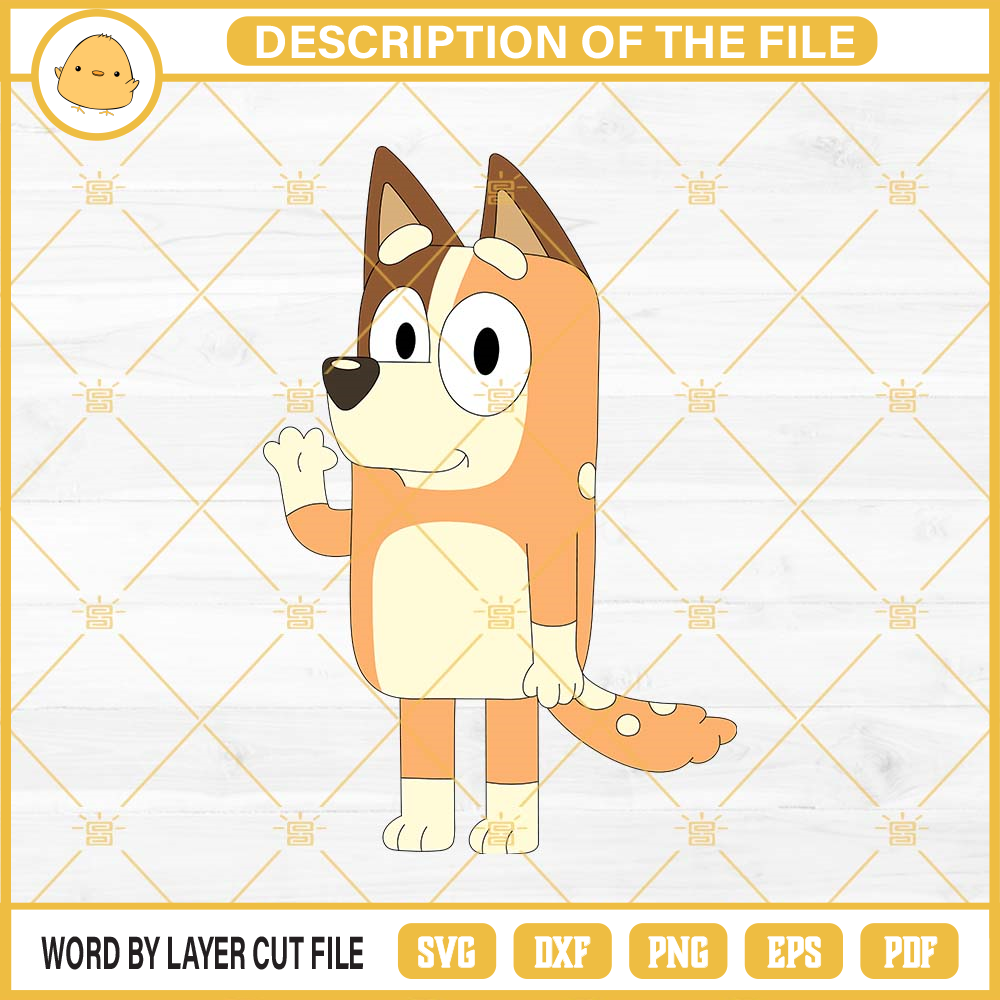 Chilli Heeler SVG, Bluey Mom SVG, Mother of Bluey SVG, Bluey | Inspire ...