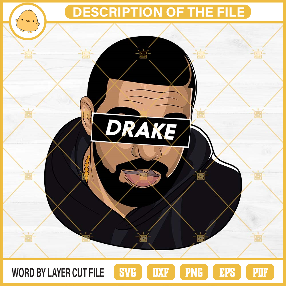 Drake SVG, Drake Rapper Clipart SVG PNG EPS DXF File416 | Inspire Uplift