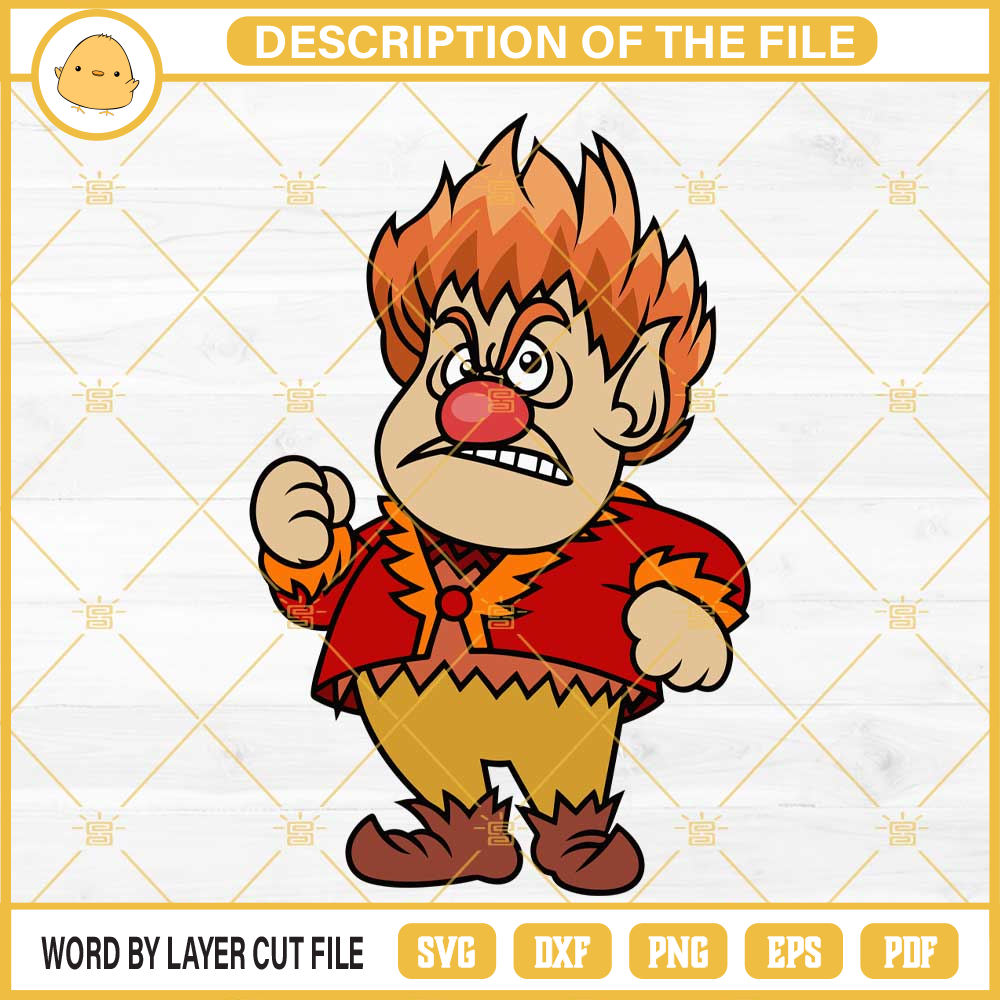 Heat Miser SVG, A Miser Brothers Christmas SVG PNG EPS DXF F | Inspire ...