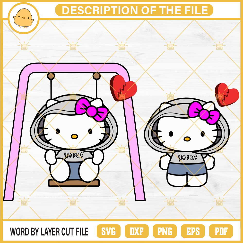 Hello Kitty Junior H SVG Bundle, Junior H SaD Boyz SVG PNG D | Inspire ...