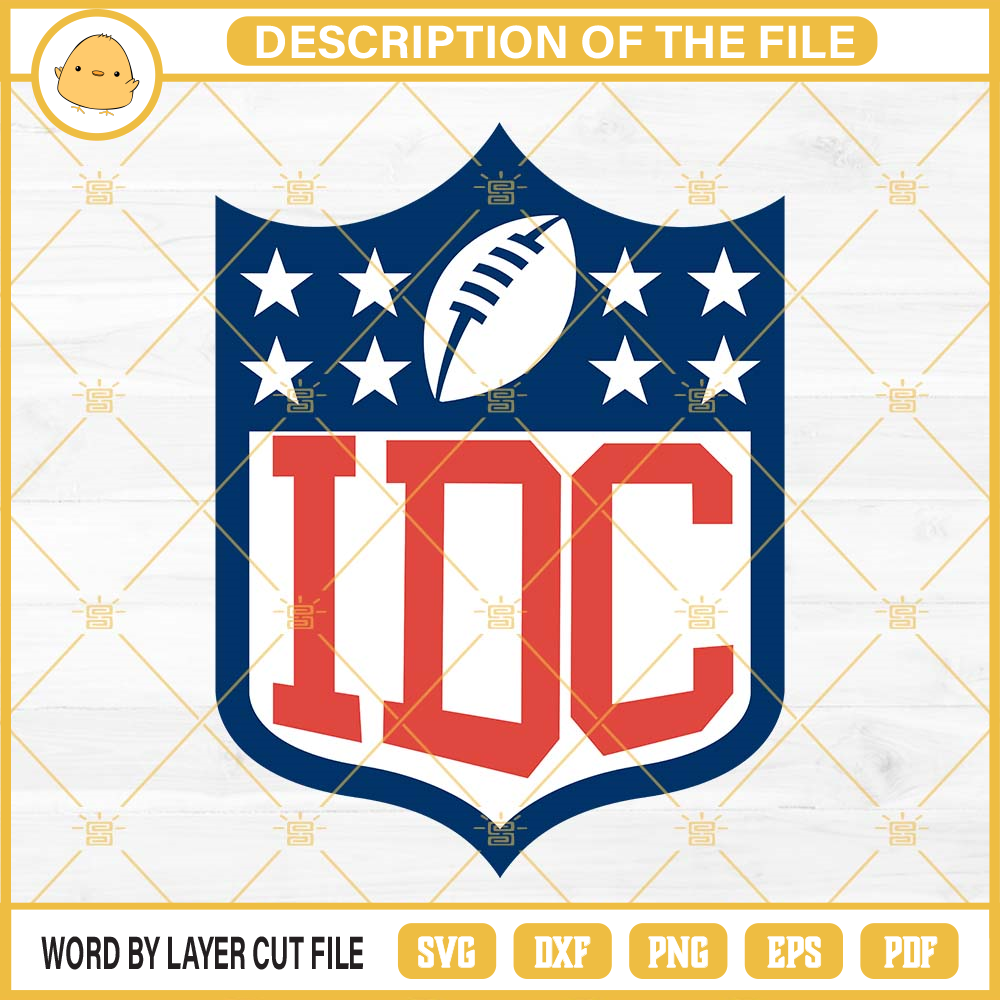 IDC Football Logo SVG Cut Files794 | Inspire Uplift