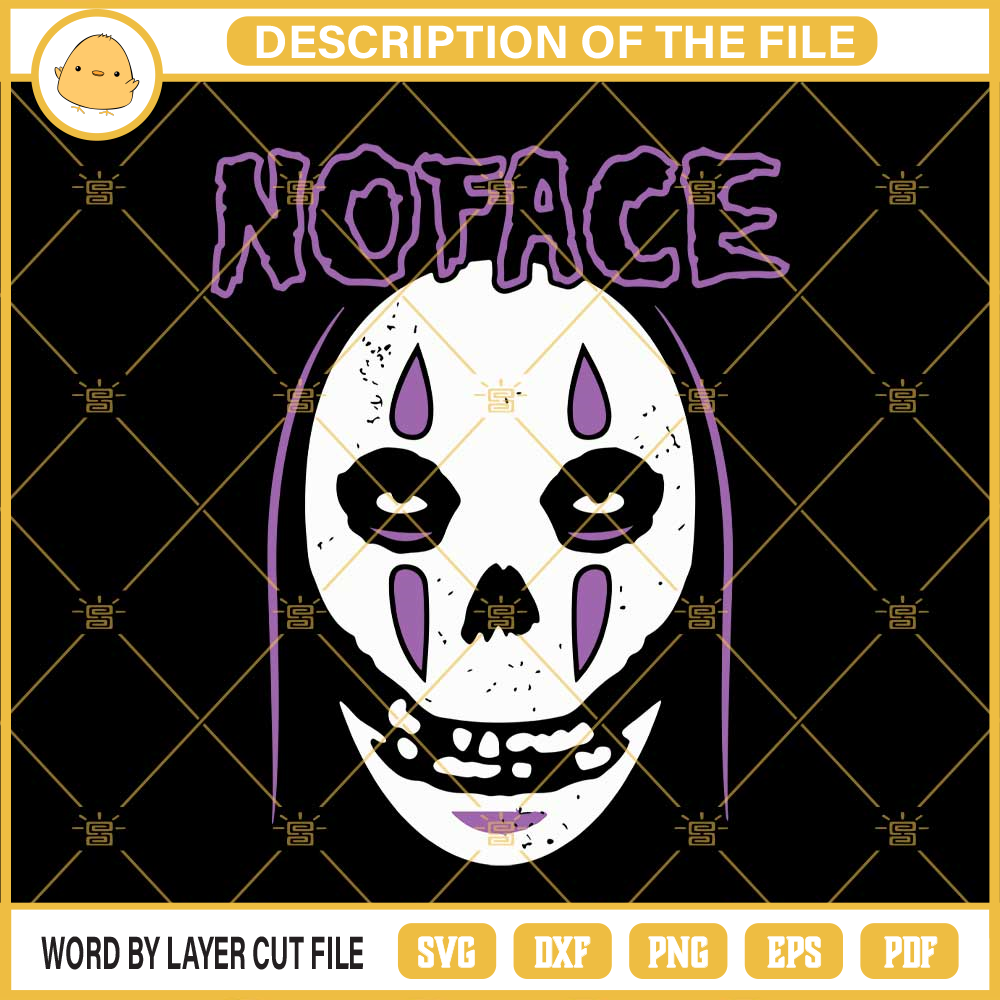 No Face Misfits SVG, Spirited Away SVG PNG EPS DXF File1126 | Inspire ...