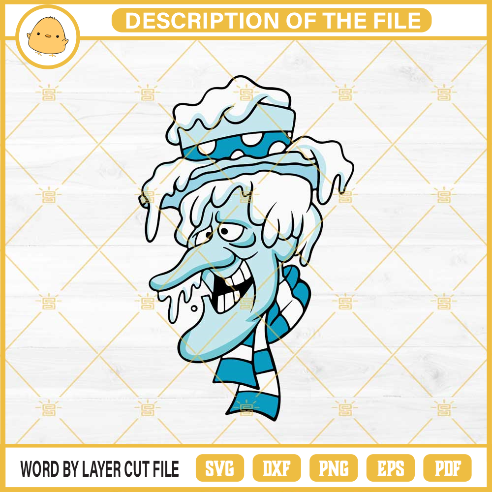 Snow Miser SVG, A Miser Brothers Christmas SVG PNG EPS DXF F | Inspire ...