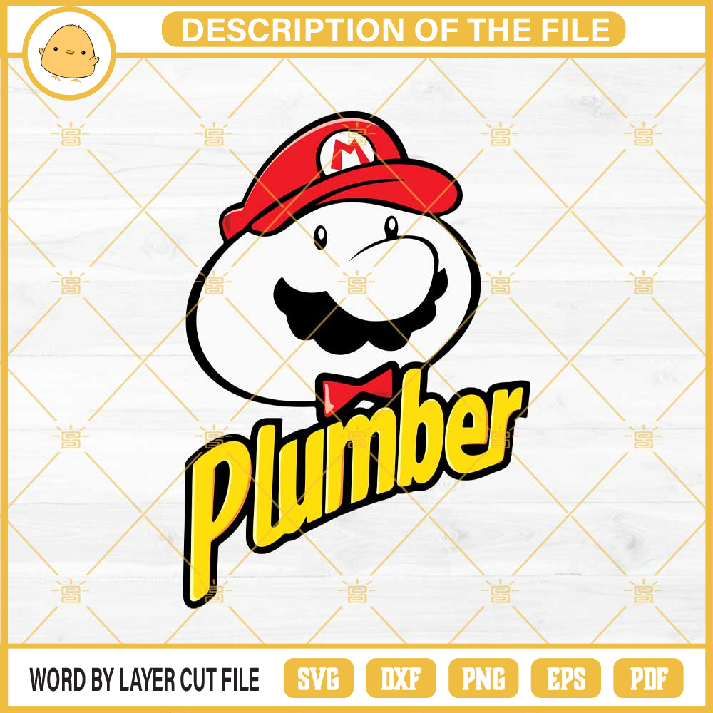 Super Mario Plumber SVG PNG EPS DXF File1370 | Inspire Uplift