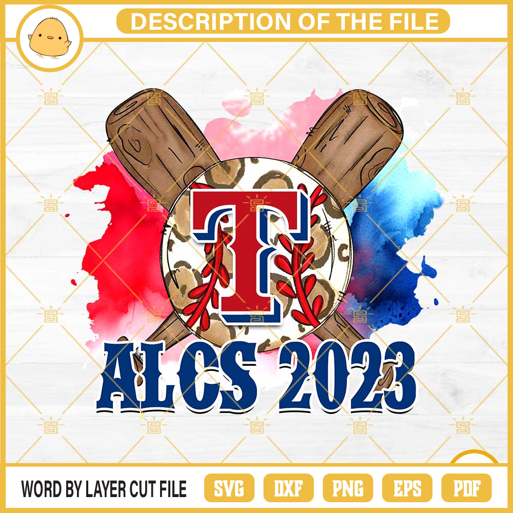 Texas Rangers ALCS 2023 Water Color PNG, Texas Rangers World | Inspire ...