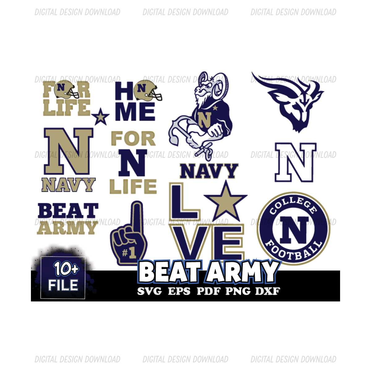 10 FILE BEAT ARMY Svg Bundle | Inspire Uplift