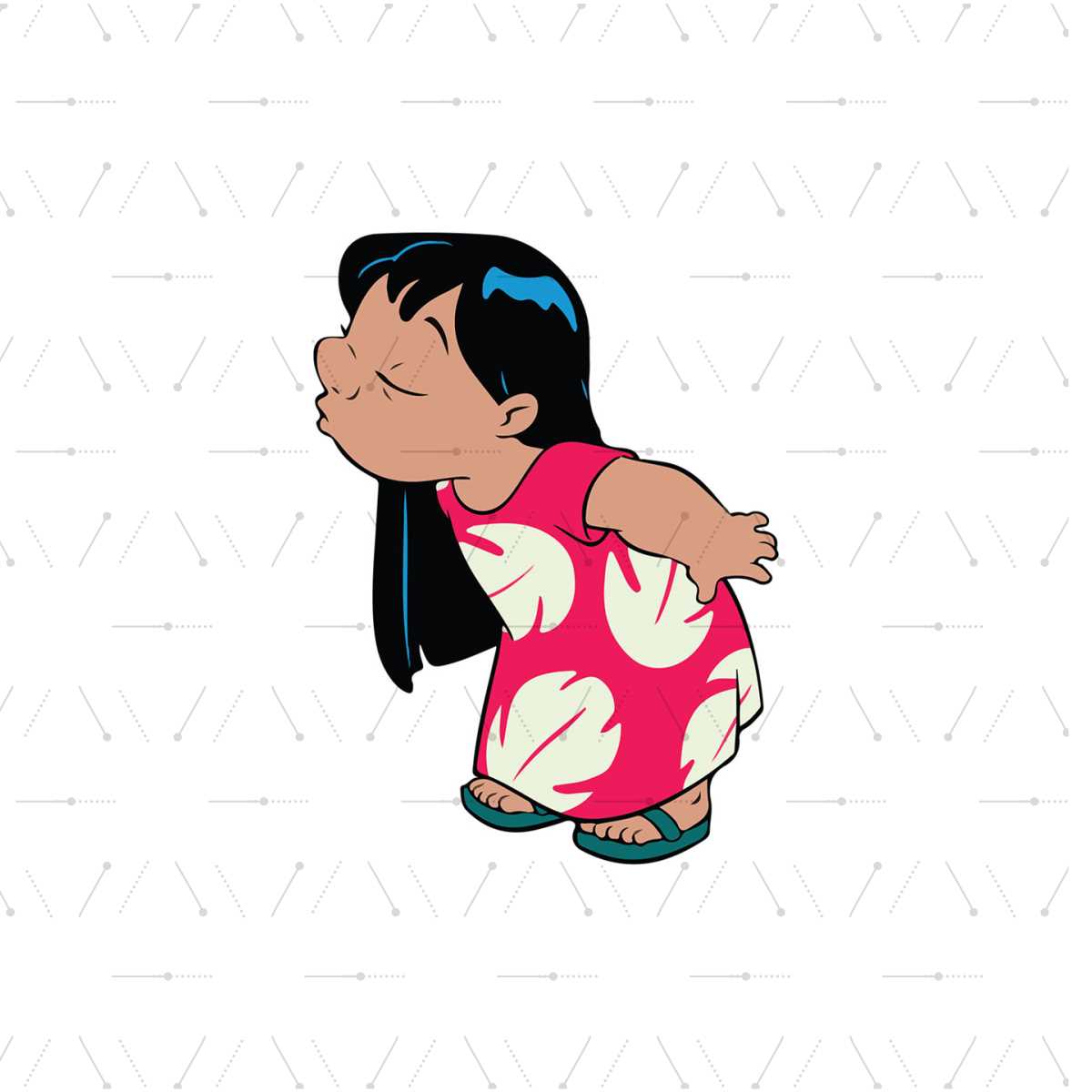 Lilo SVG, Princess Lilo SVG, Lilo Kissing SVG, Lilo Stitch S | Inspire ...