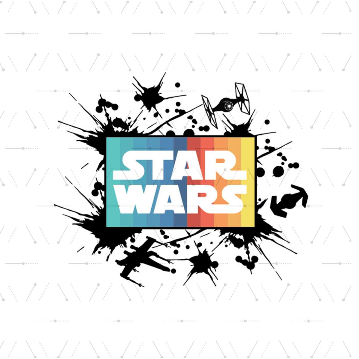 Star Wars Logo SVG, Star Wars Machine Ship Logo SVG, Star Wa | Inspire ...