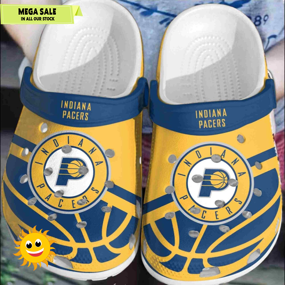 Indiana Pacers Basketball Club Clogs Crocs Shoes Comfortable | Inspire ...