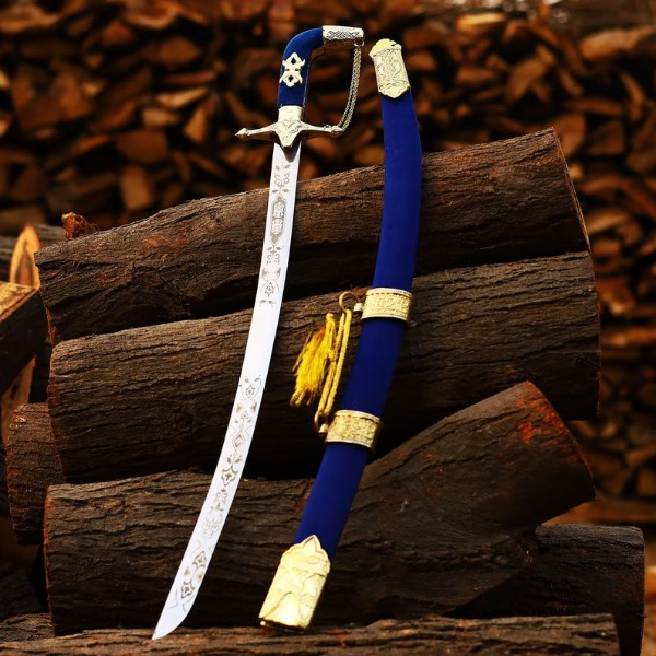 historical Blue Sword , Turkish black Sword, Vikings style s | Inspire ...
