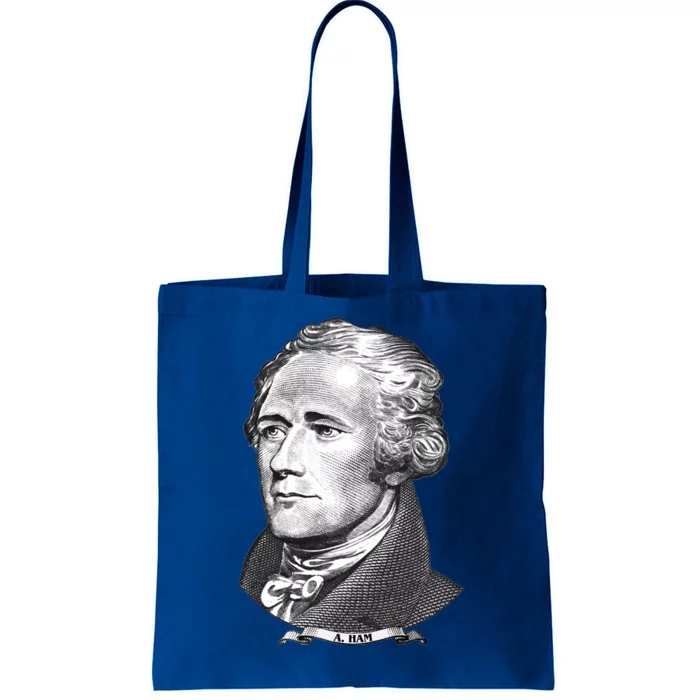 A Ham A Ham Big Face Portrait Tote Bag - Inspire Uplift