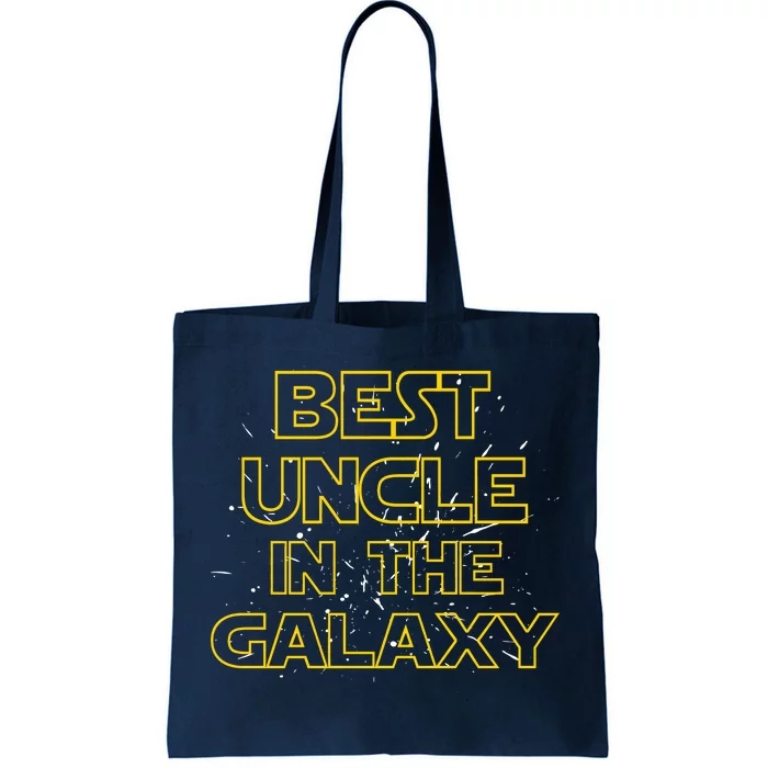 Best Uncle In The Galaxy Tote Bag | Inspire Uplift