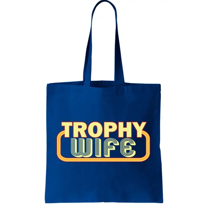 Trophy Mom Funny Retro Tote Bag | Inspire Uplift