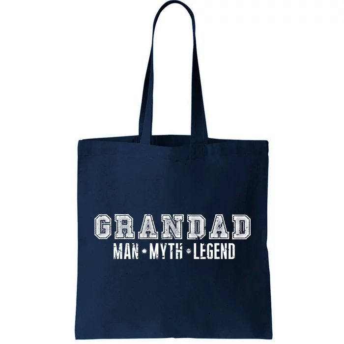 Granddad Man Myth Legend Tote Bag | Inspire Uplift