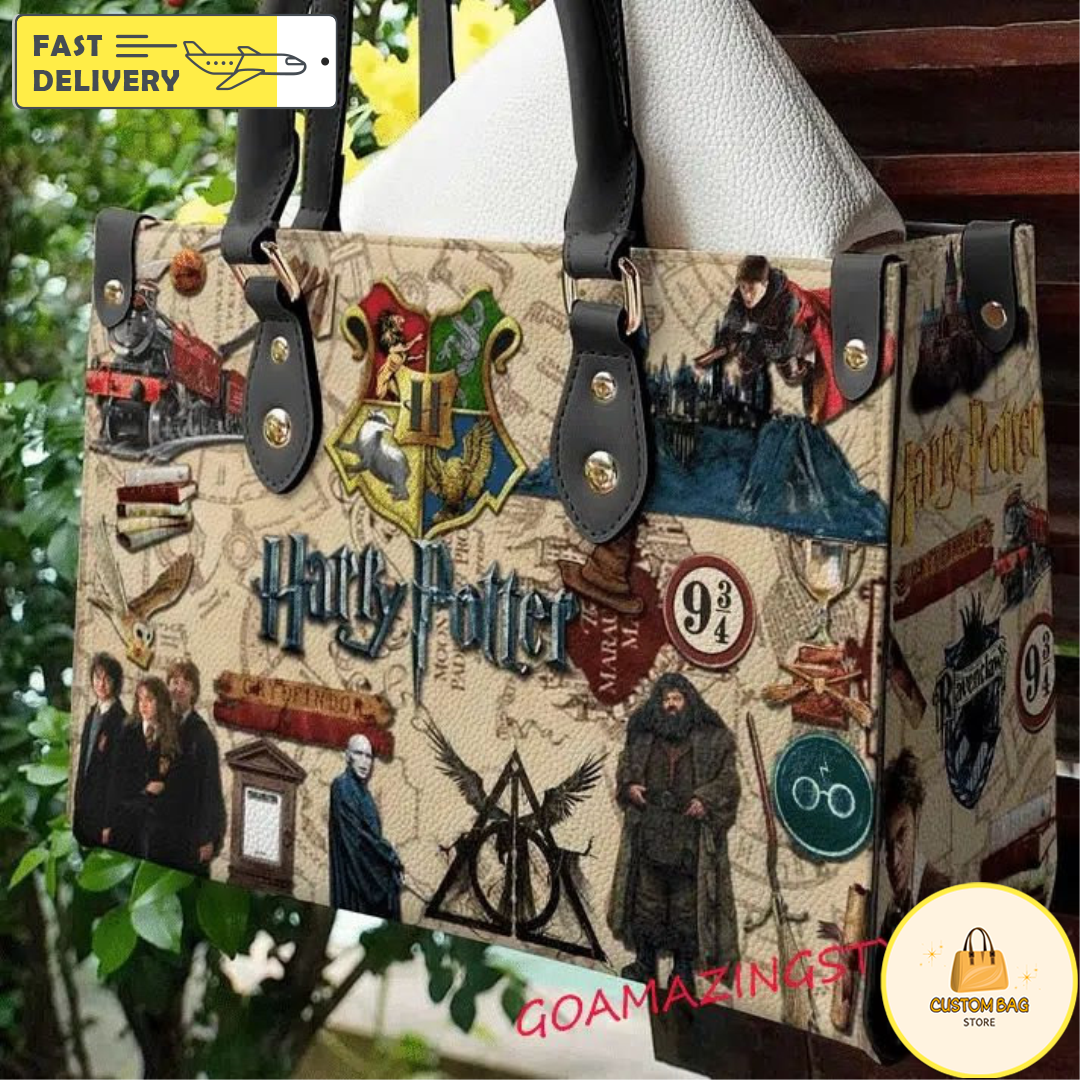 Harry Potter Handbag, Custom Harry Potter Leather Bag, Harr | Inspire ...