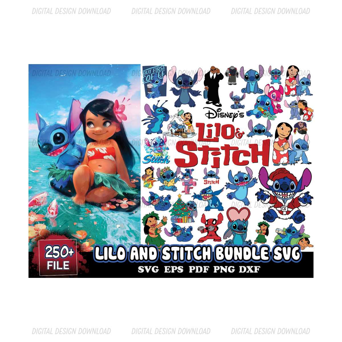 Lilo And Stitch Bundle Svg Stitch Svg Disney Svg Inspire Uplift