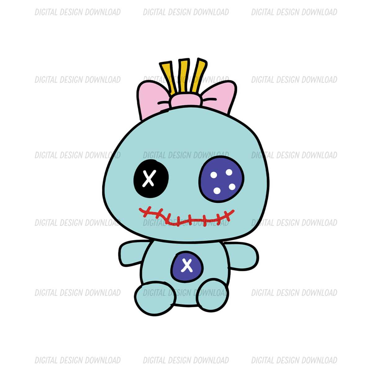 Scrump SVG, Disney Doll Scrump SVG, Lilo Stitch Doll Scrump | Inspire ...