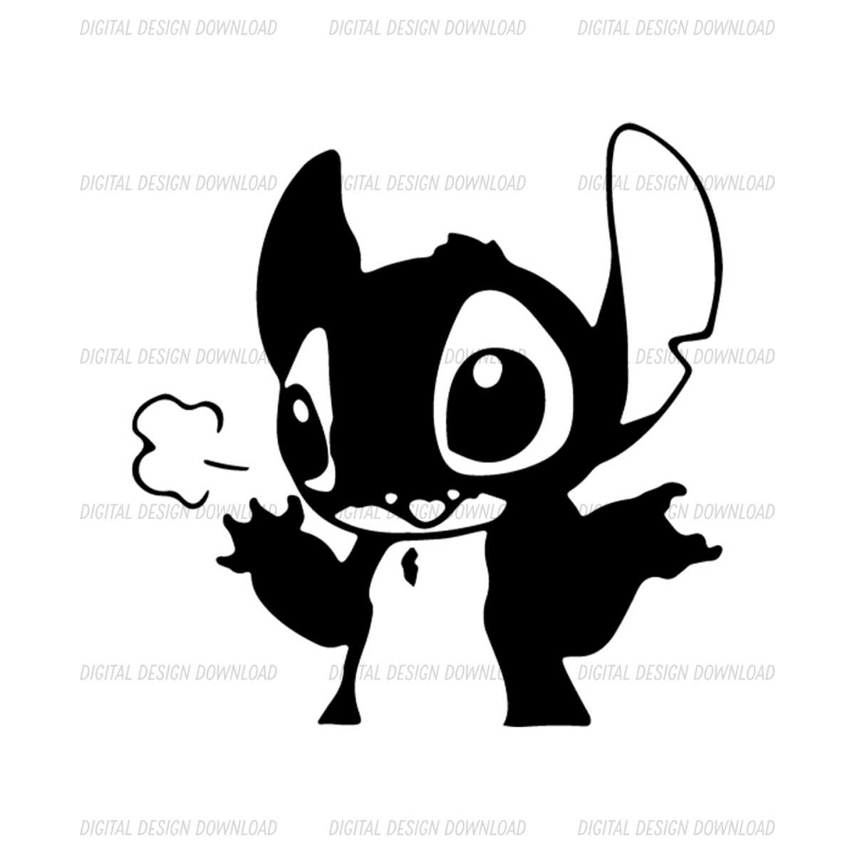 Ok Emotion Stitch SVG, Stitch Ok SVG, Hello Stitch SVG, Lilo | Inspire ...