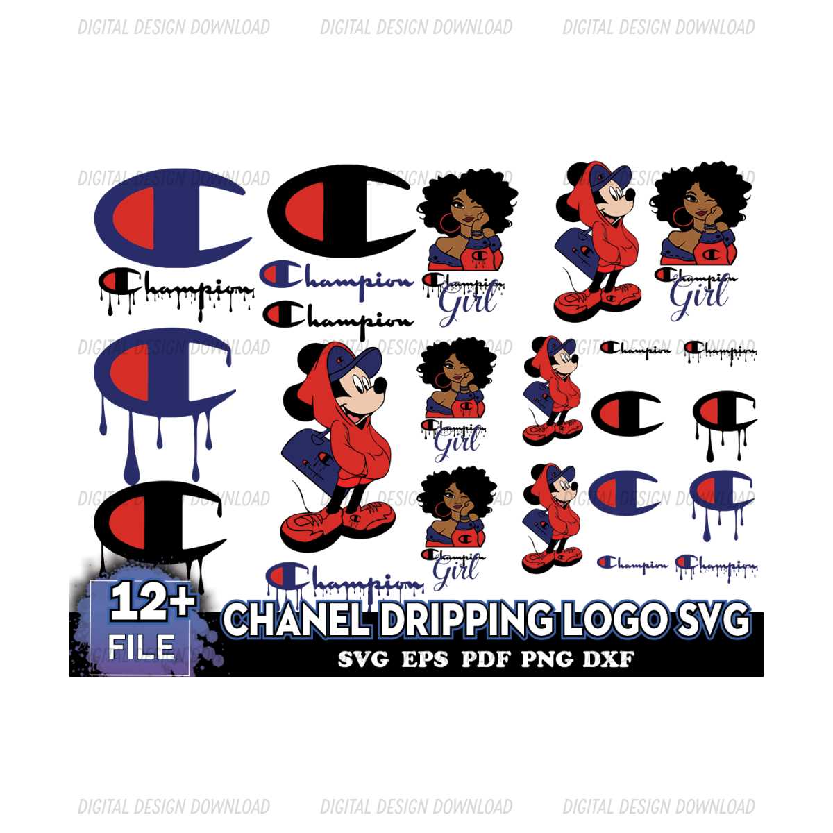 Chanel Dripping Logo Svg, Fashion Brand Svg, Dripping Logo S - Inspire ...