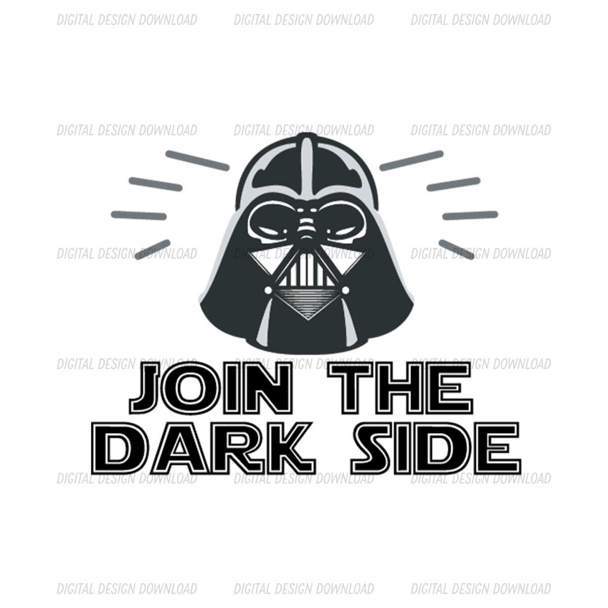 Join The Dark Side SVG, Darth Vader Star Wars SVG, Star Wars | Inspire ...