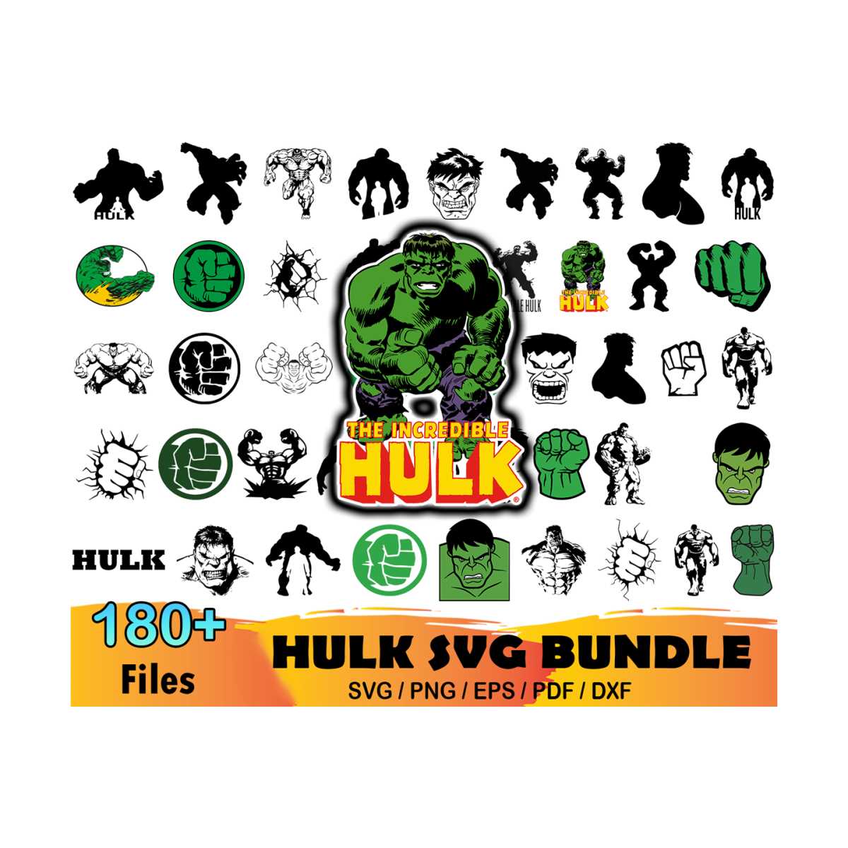 180 Hulk Svg Bundle, Marvel Svg, Avengers Svg, Super Hero Sv | Inspire ...