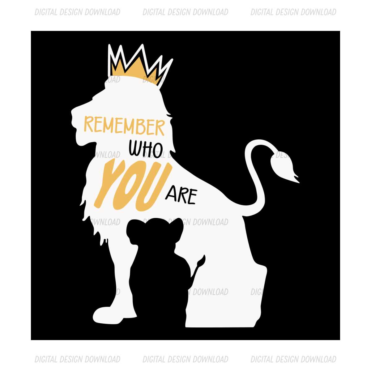 Remember Who You Are Simba Lion King Svg, Trending Svg, Simb | Inspire ...