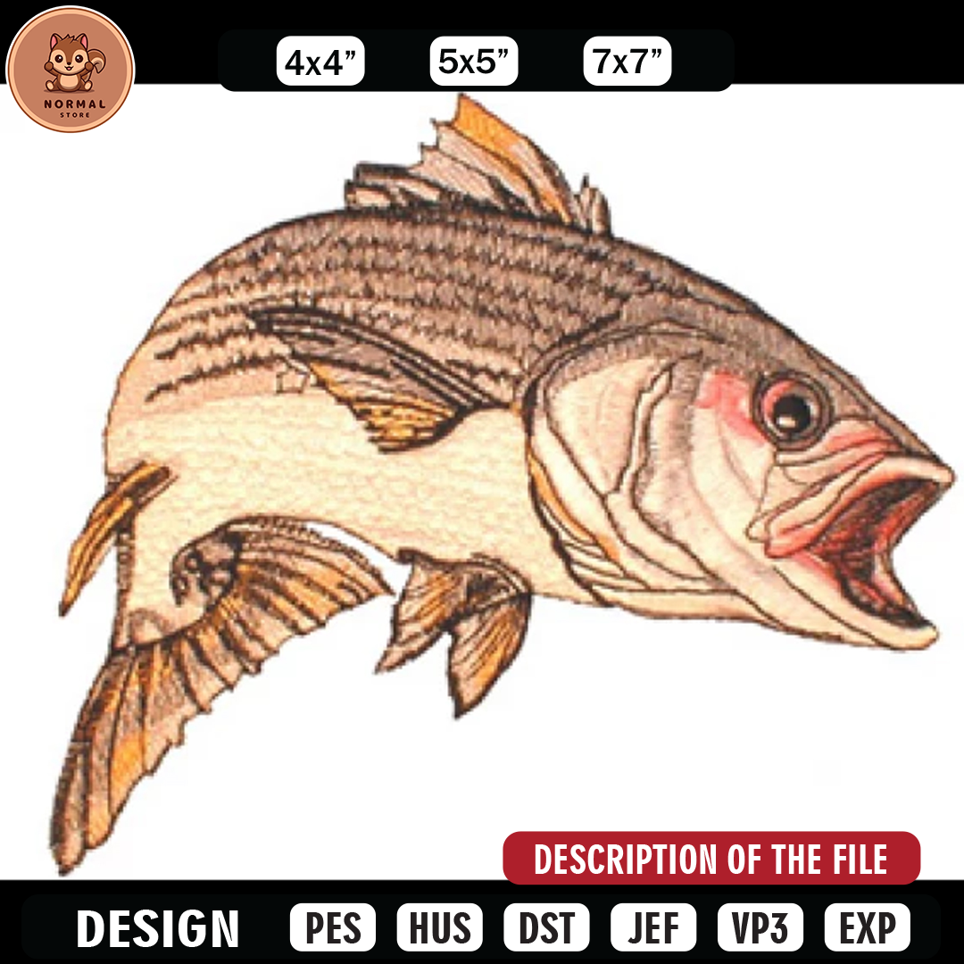 Carp embroidery design, Embroidery design, Sale design, Embr | Inspire ...